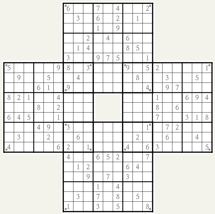 数独编辑器 黑色星期五版 可以玩杀手数独、连体数独和魔方喔 Csdn社区 