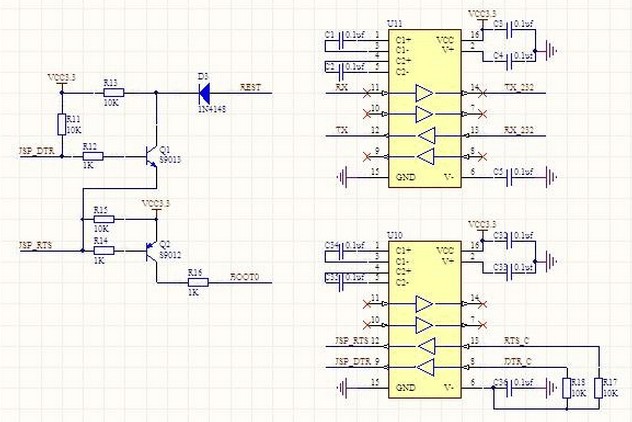 Stm32单片机串口一键下载电路与操作方法详解 Csdn社区