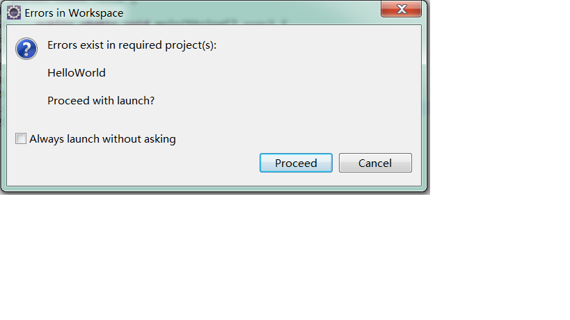 Java Eclipse Errors Exist In Required Projects Csdn社区