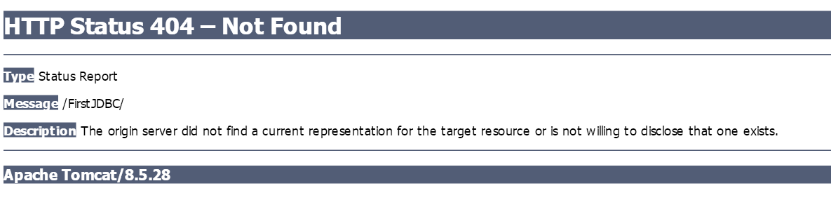 The Origin Server Did Not Find A Current Representation For The Target Resource Csdn社区