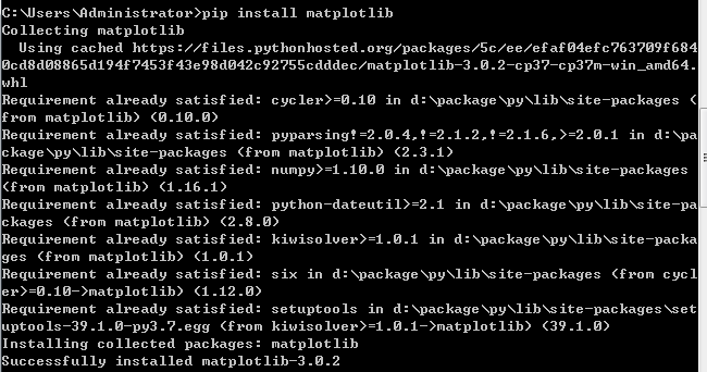 Python导入matplotlib找不到指定的模块 Csdn社区