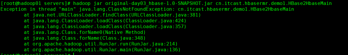 在linux下运行jar包报出exception In Thread Main Javalangclassnotfoundexception Csdn社区