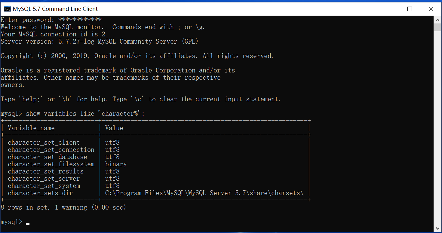 如何解决：mysql5 7 27修改编码格式为utf8后，为什么仍然无法往数据库中插入中文字符呢？ Csdn社区